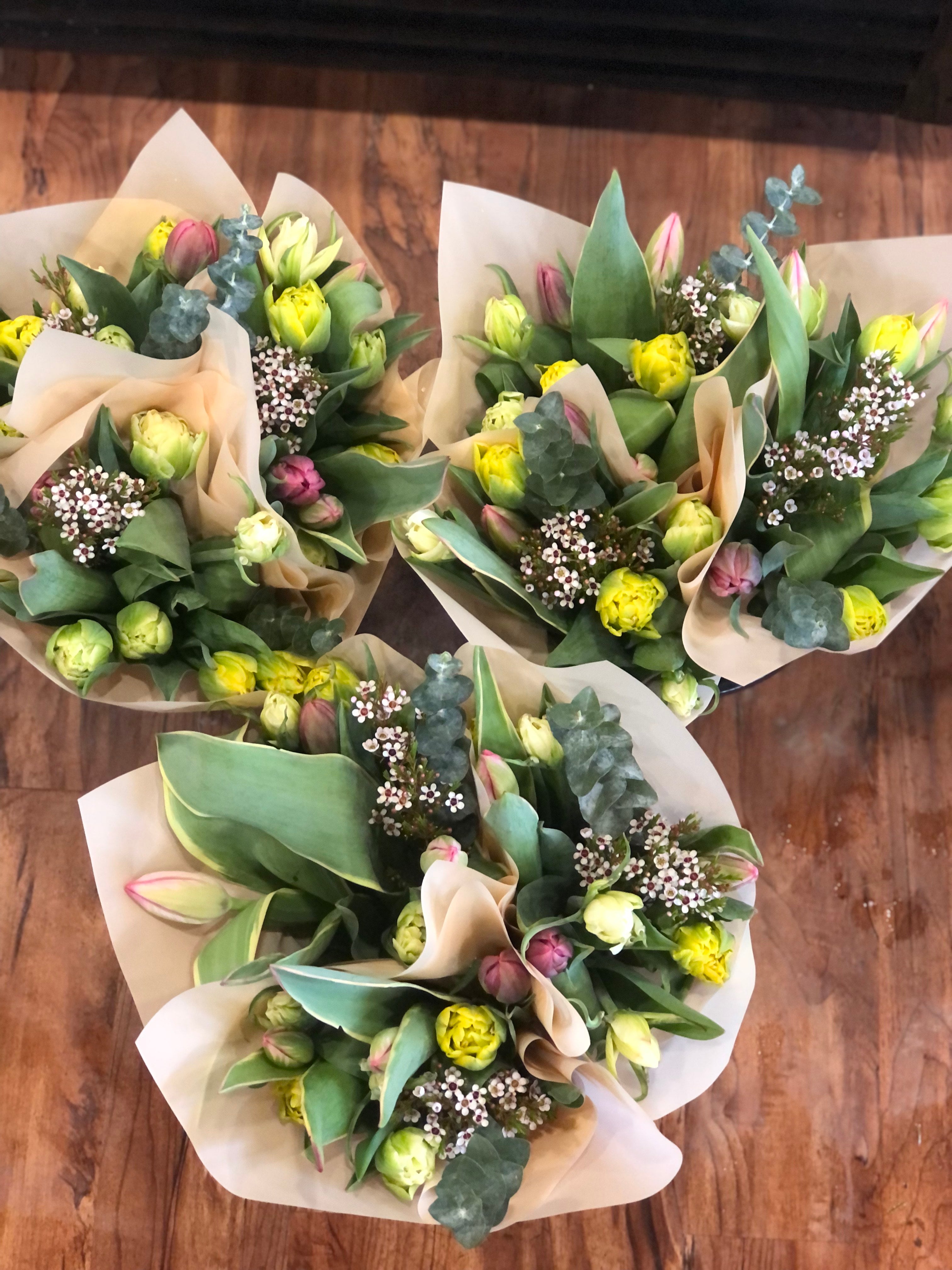 Tulip Wrapped Bouquet | piperandpineflorals